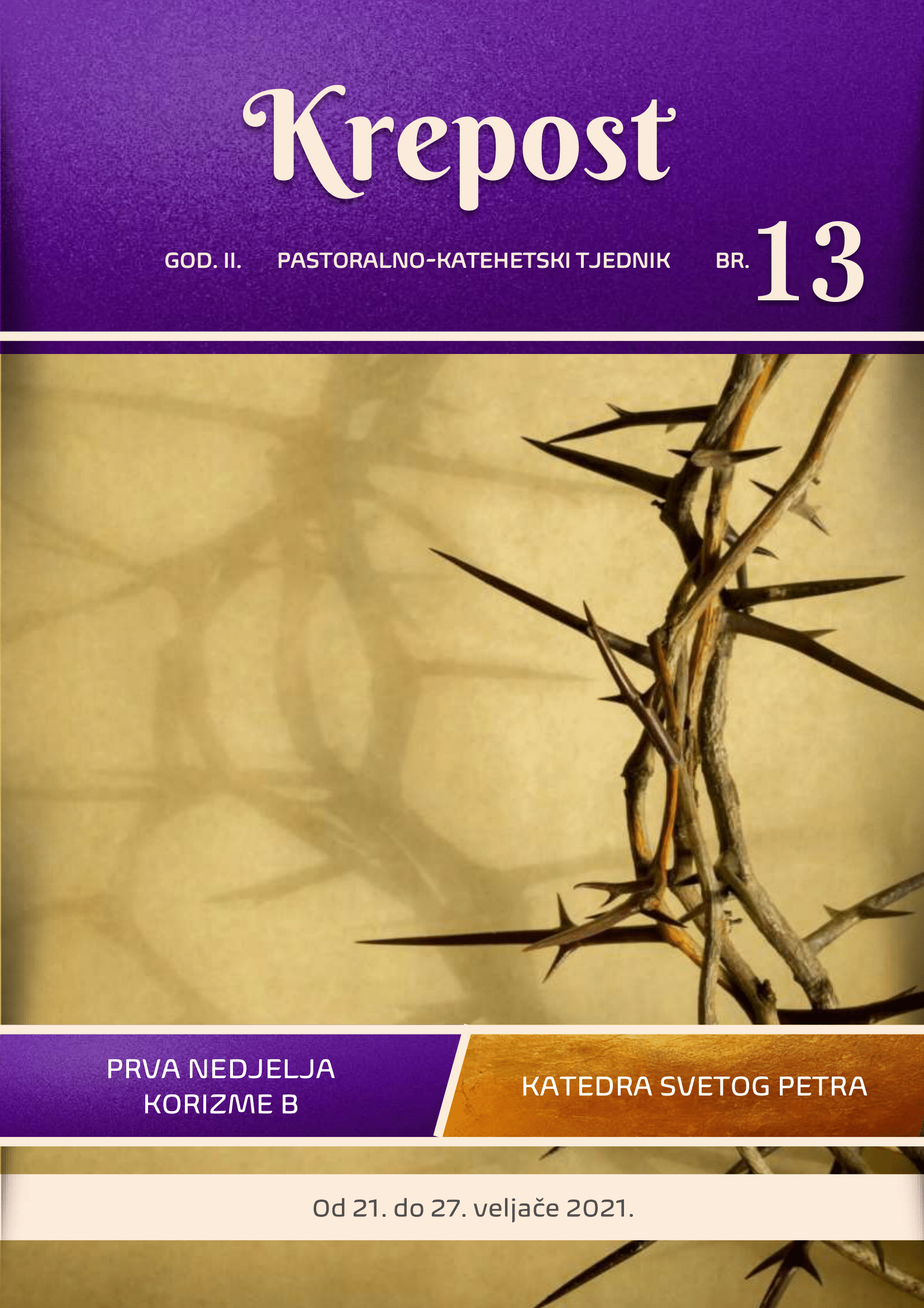 Krepost, naslovnice, pdf-13 – VJERA I DJELA